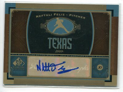 2012 SP Signature Edition Neftali Feliz AUTO AUTOGRAPH RANGERS | eBay