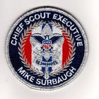 Boy Scouts BSA Chief Scout Executive Mike Surbaugh Position Patch | eBay