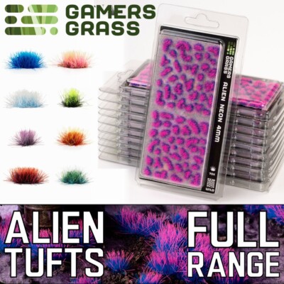 Gamers Grass: ALIEN TUFTS - Basing & Diorama Sci-Fi & Fantasy | eBay