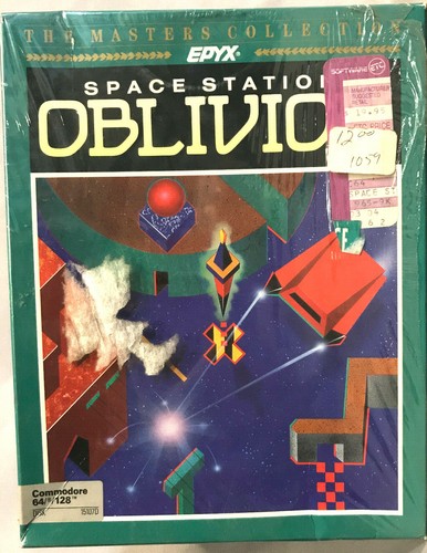 NIB! Space Station Oblivion Game Commodore 64/128 5.25" Floppy Disk Epyx 1983 | eBay