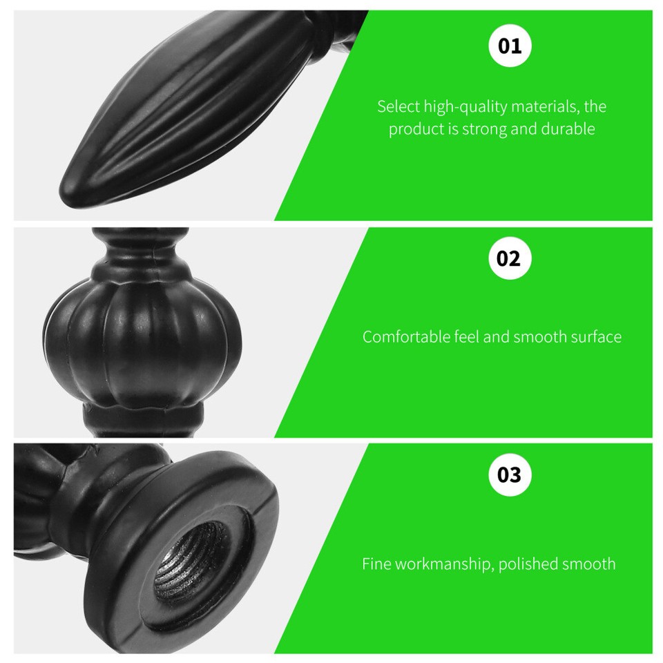 2 PCS Lamp Finial Nuts Retro Table Shade Knob Fashionable Decorations ...