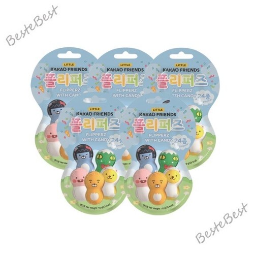 Kakao Friends FLIPPERZ With Candy 5 Set Randomly Official | eBay