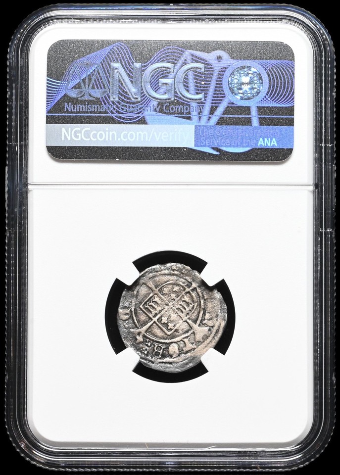 ENGLAND. Henry VIII. 1547-51. Silver Halfgroat, S-2415, NGC VF Details ...
