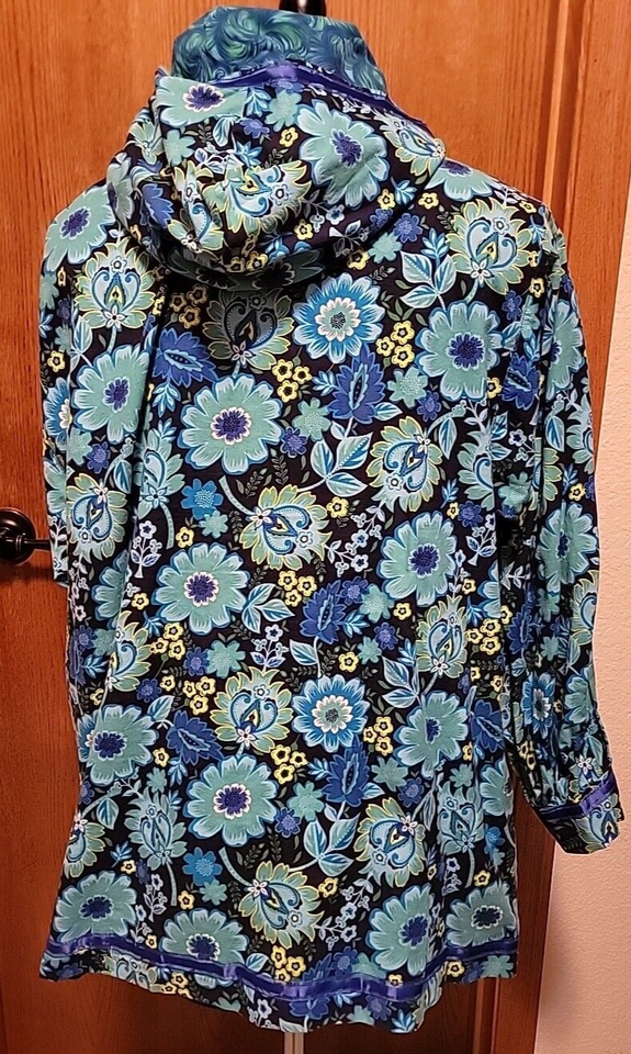 Alaska Native Kuspuk - Lined Hood / Front Pocket / 1/4 Zipper Size XL ...