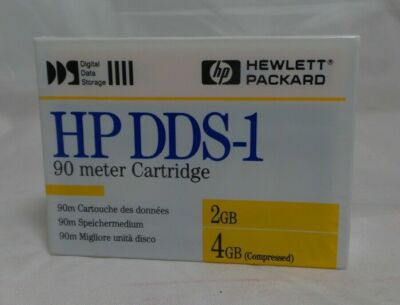 HP DDS-1 / 90m cartridge cartouche 4GB compressed 2GB uncompressed | eBay