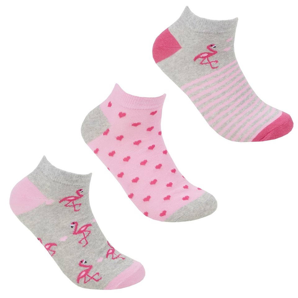 6 pairs Girls Kids Novelty Cotton Rich Mermaid Design Socks / Trainer ...
