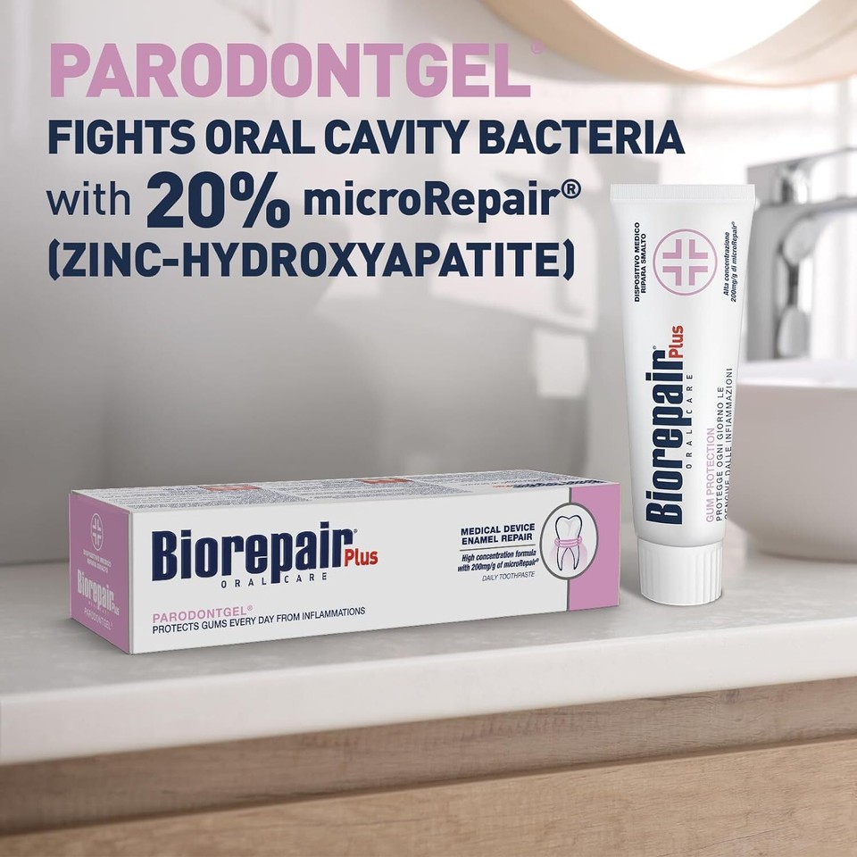 Biorepair Toothpaste Mineralize Repair Tooth Enamel Crack NoFluoride ...