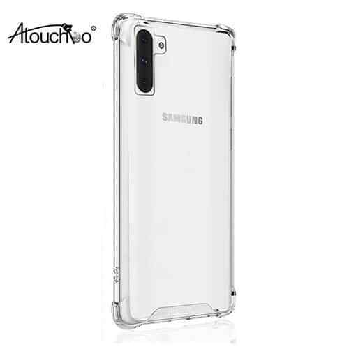 Atouchbo Véritable Anti-shock Protection Antichoc Étui Gel TPU Galaxy ...