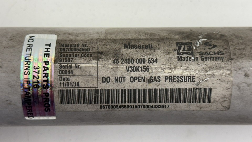 14-23 MASERATI GHIBLI FRONT SHOCK STRUT SPRING ABSORBER 670005455 OEM ...