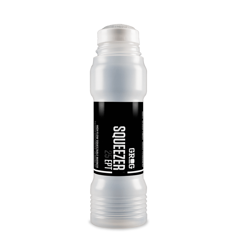 GROG Squeezer 25mm Empty Mop Marker Graffiti Art Supplies no Ink | eBay