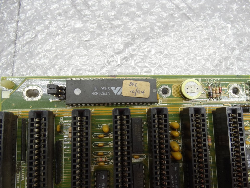 Magitronic Socket 3 Vintage Motherboard 486-GVT-2 + Intel 486 CPU ...