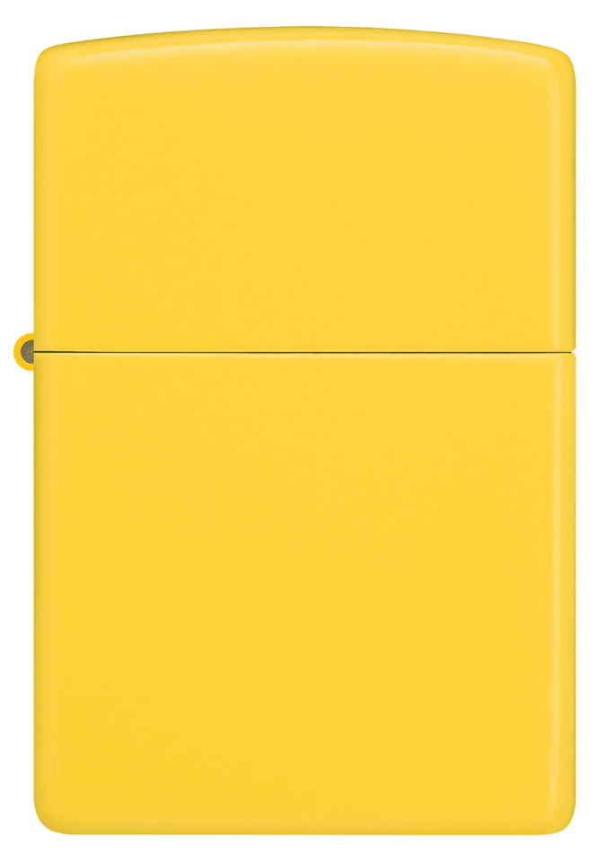 Zippo Windproof Yellow Matte Lighter, Sunflower, 46019 New In Box | eBay