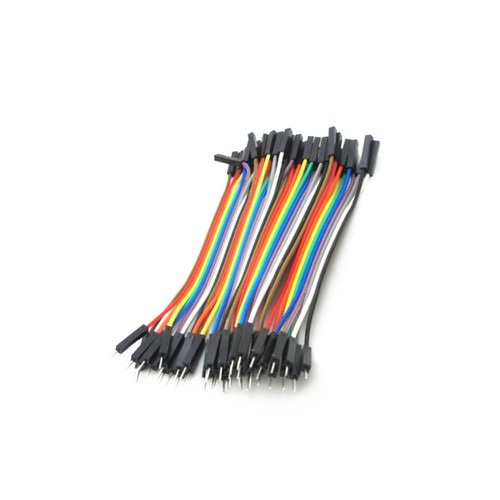 40PCS Dupont 10CM Male To Female Jumper Wire Ribbon Cable for Arduino ...