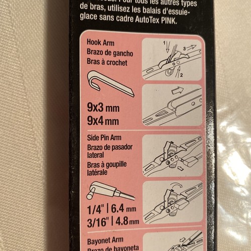 28” Open Box Pink( Brand) Wiper Blade, Black, Ap-628, 1 Blade, Box ...