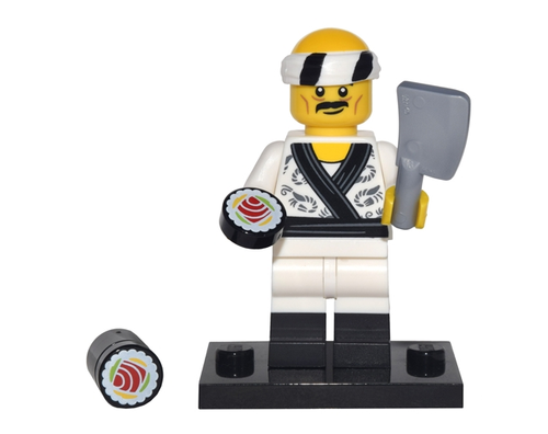 Lego Sushi Chef 71019 The LEGO Ninjago Movie Collectible Minifigure | eBay