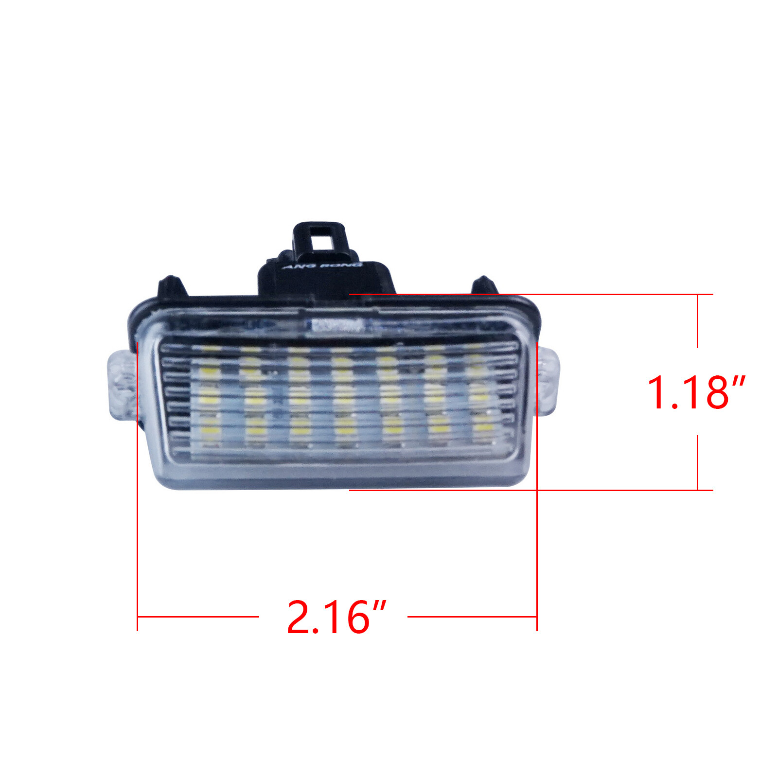 Canbus LED License Plate Light For Toyota Camry Avalon Highlander Yaris ...