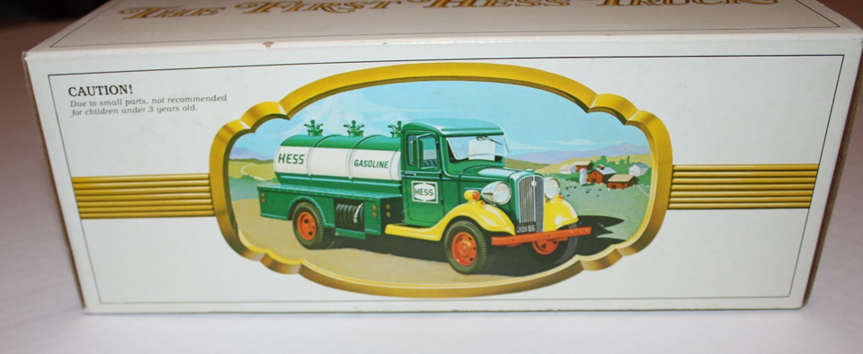 The First Hess Truck 1982 MIB Collectible Gasoline Delivery Tanker ...