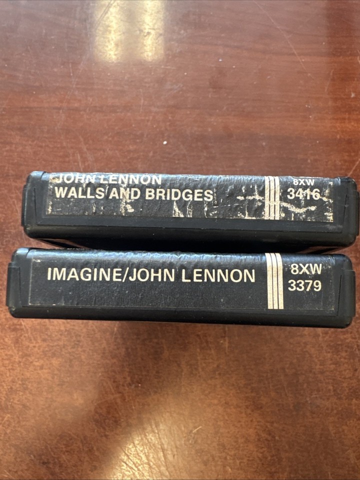 John Lennon imagine + walls and Bridges 8 Track Tapes played through | eBay