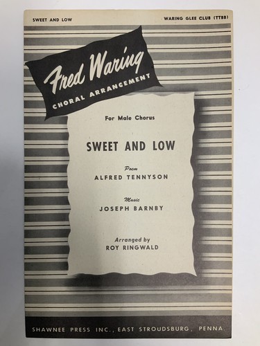 Sweet And Low 1942 Joseph Barnaby Alfred Tennyson Roy Ringwold ...