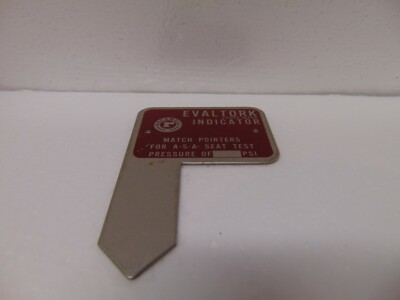 Vintage Rockwell Evaltork Indicator Match Pointers for ASA Seat Test ...