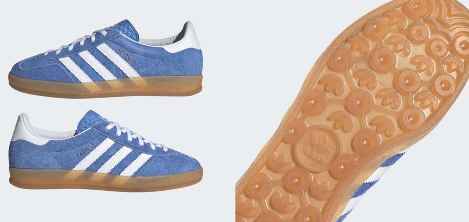 Adidas originals Women's GAZELLE INDOOR Sneakers HQ8717 Blue Fusion ...