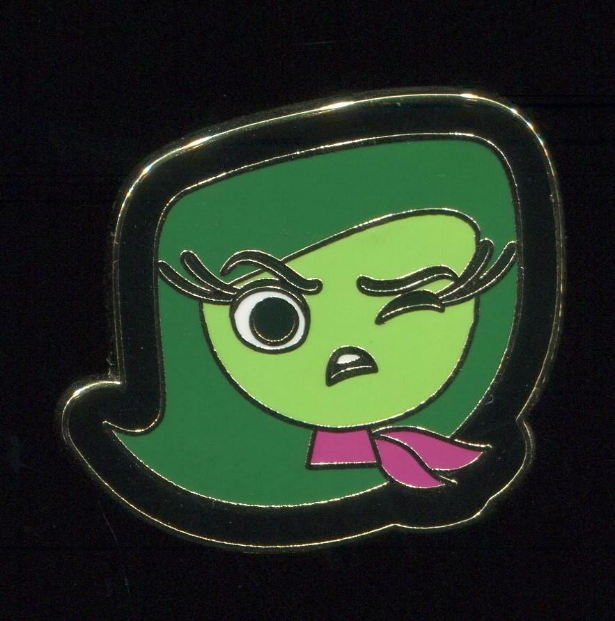 Booster Inside Out Disgust Disney Pin 109774 | eBay