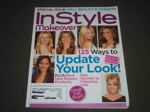 2005 FALL INSTYLE MAKEOVER MAGAZINE - GREAT FRONT COVER - FASHION - O ...