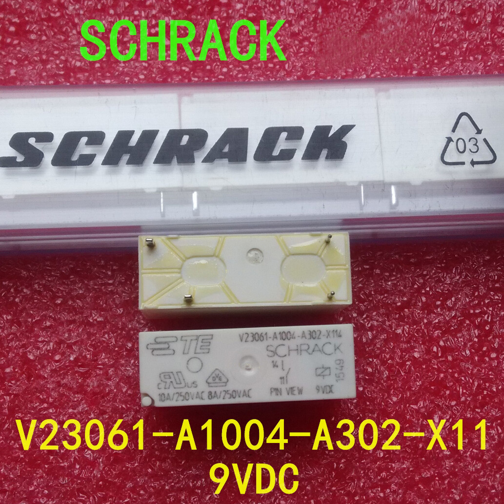 1PC V23061-A1004-A302 -X114 Tyco Electronics Power Relay 9VDC 4 Pins | eBay