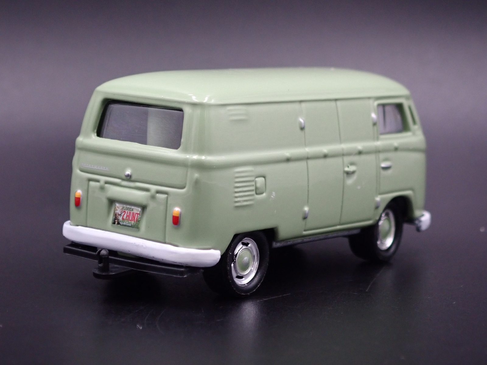 1950-1967 VW VOLKSWAGEN TYPE 2 PANEL VAN W HITCH 1:64 SCALE DIECAST ...