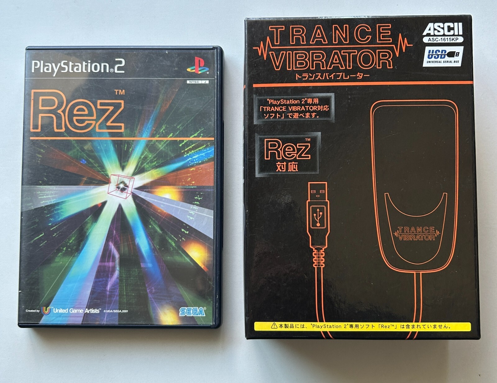 PS2 Rez with Trance Vibrator PlayStation2 F/S Japan | eBay