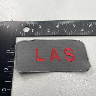 Unknown Letter Initials L A S LAS Advertising Patch 23Q3 | eBay