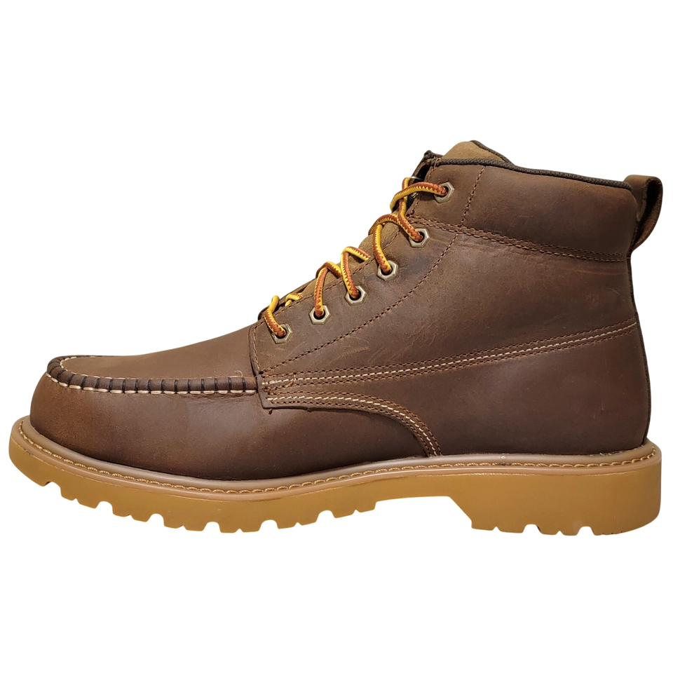 Wolverine Floorhand Moc Toe 6" Waterproof Work Boots Size US 10M Tan ...