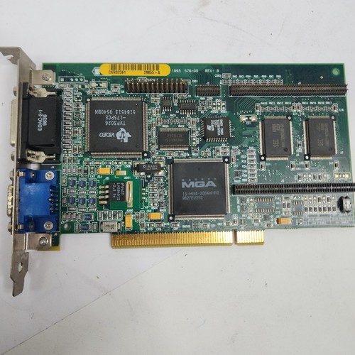 Matrox Millennium II PCI Graphics Card 4MB WRAM MGA-MIL/2/HP3 5064-0240 ...