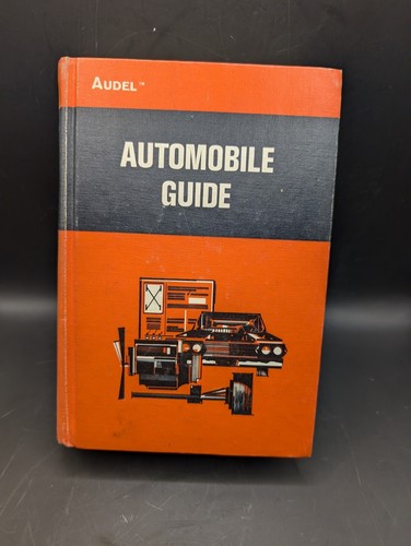 Vintage Audels Automobile Guide By Frederick Bricker (Hardcover, 1966 ...