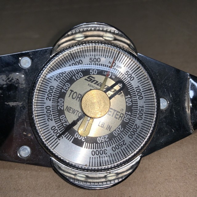 Snap-on TE25FUA 3/8 Inch 300 in LB Torqometer Torque Wrench for sale ...