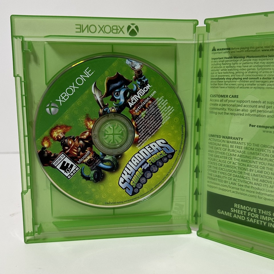 Xbox One Skylanders Swap Force Swap-Force Game Disc & Case Microsoft ...
