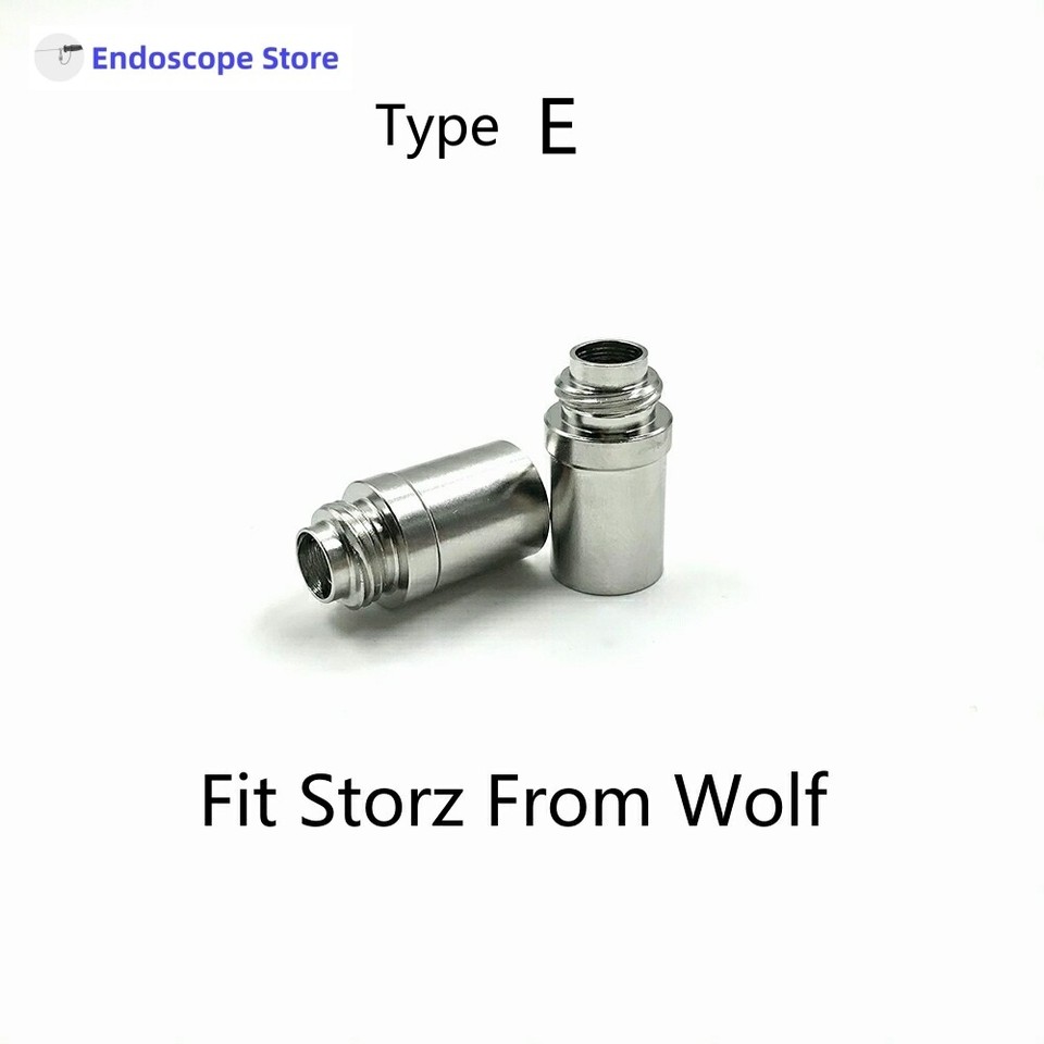 Endoscope Light Source Optical Fiber Cable Interface Adapter Convert ...