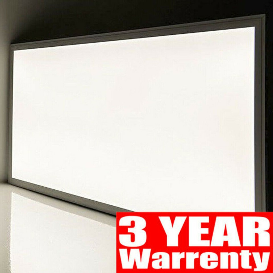 2x4 2x2 Square Rectangle Recessed LED Panel Light 36W 48W 72W Ceiling ...