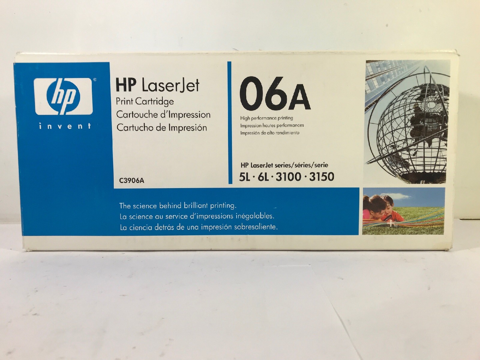 HP Ink Cartridge 06A C3906A LaserJet 5L, 6L 3100, 3150 NEW Factory ...