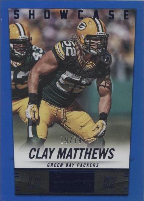 2014 Panini Hot Rookies - Clay Matthews #86 Showcase /79 for sale ...
