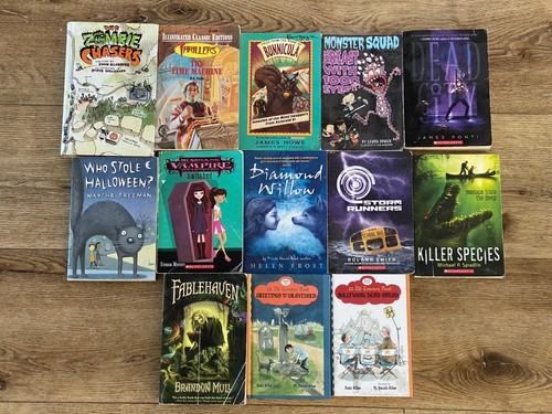 Lot of 13 Children Chapter Books-Adventure, Fantasy and Mystery- Zombie ...