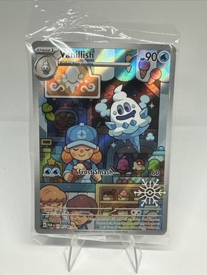 Pokémon TCG Vanillish Paradox Rift 190/182 Holo Illustration Rare ...