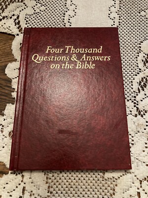 Four Thousand Questions & Answers on the Bible 1932? 9780879810283| eBay