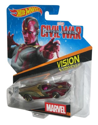 Marvel Hot Wheels Captain America Civil War Vision (2015) Mattel Toy ...