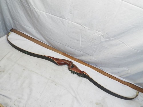Bear Kodiak Magnum 45# Recurve Bow Archery Hunting 52" AMO Glass ...