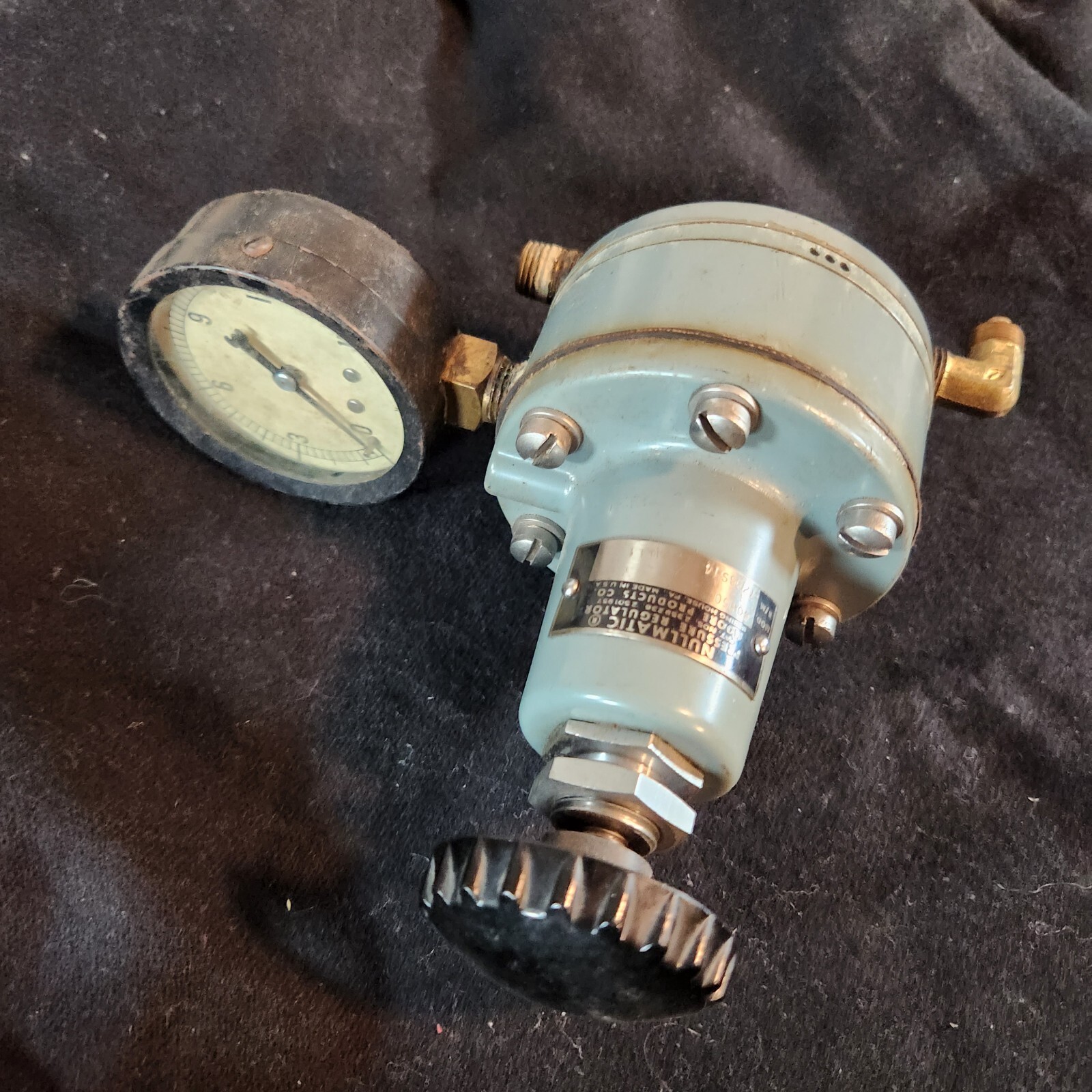 Moore Nullmatic 40H50 High Flow Precision Pressure Regulator, 25.5 SCFM ...