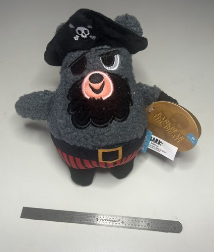 Bark Box Barkbear The Pirate Dog Toy Plush Squeak Crinkle Medium New ...