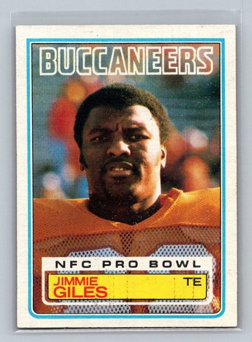 1983 NFL Topps Jimmie Giles # 178 Tampa Bay Buccaneers 83-TFBC | eBay