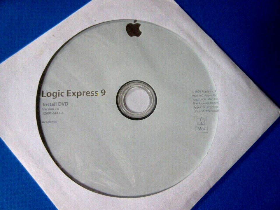 Apple Logic Express 9 Music Editing/Composing for Intel-based (Mac) CIB w/ Key | eBay
