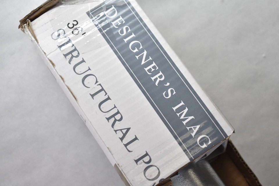 Designer's Image Steel Deck Post Sleeve Support 36" Structural Post 4 ...